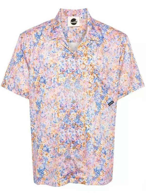 BOARDIES Floral-print Lyocell Shirt