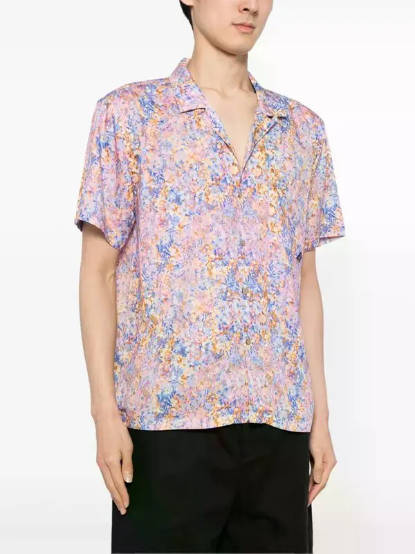 BOARDIES Floral-print Lyocell Shirt
