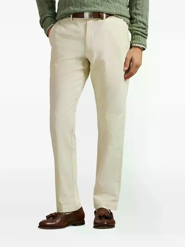 Polo Ralph Lauren Belt-loops Detail Trousers - Neutrals