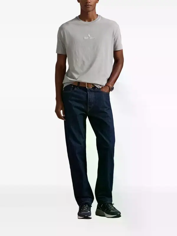 Polo Ralph Lauren Logo-detail Short-sleeve T-shirt - Grey