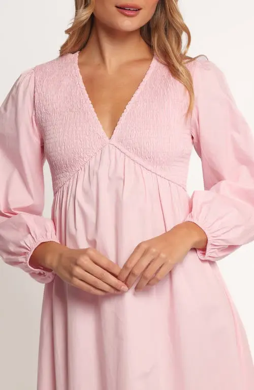 PETAL & PUP Ilyana Long Sleeve Midi Dress