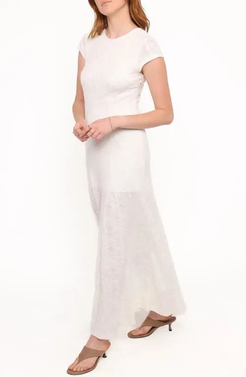 PETAL & PUP Constance Lace Maxi Dress