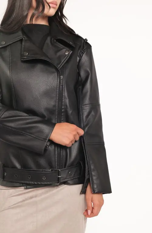 PETAL & PUP Parsons Faux Leather Jacket