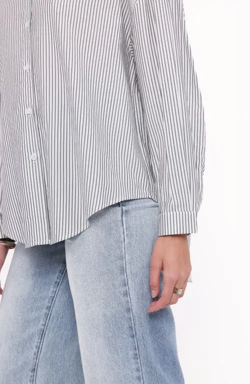 PETAL & PUP Striped Longline Shirt