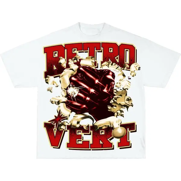 RETROVERT Iron Fist Tee - White