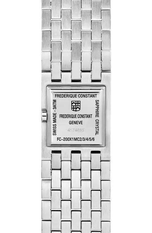 FREDERIQUE CONSTANT Classics Manchette Malachite Bracelet Watch - Silver-tone