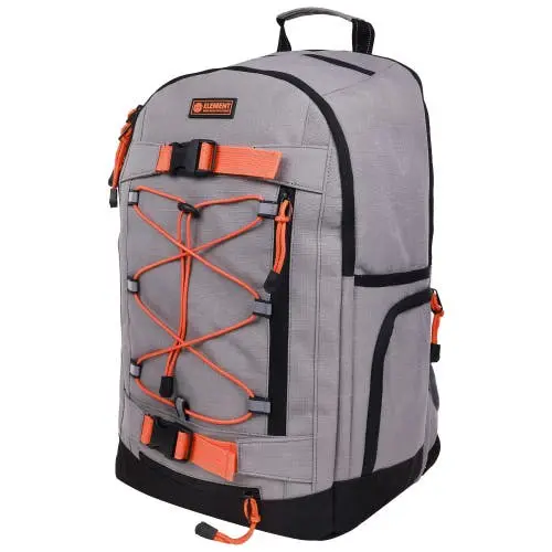 ELEMENT Ripstop Backpack With Skate Straps - Grey