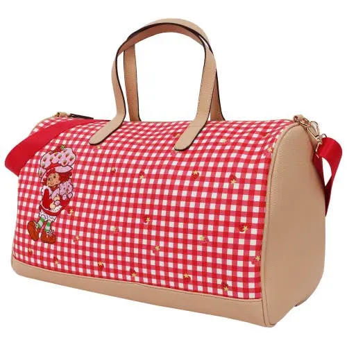 STRAWBERRY SHORTCAKE Gingham Duffle Bag