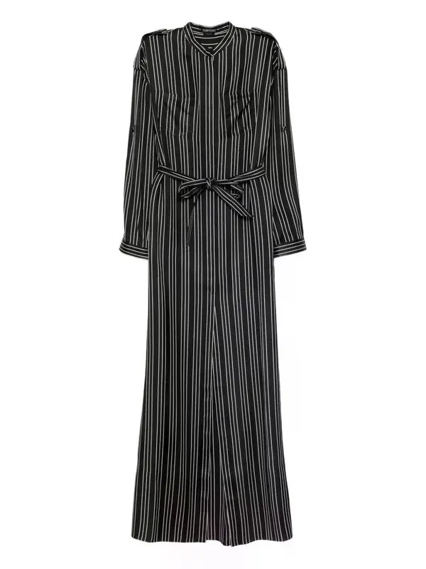 TOM FORD Striped Maxi Dress