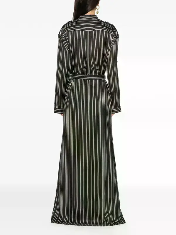 TOM FORD Striped Maxi Dress
