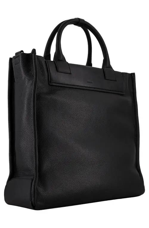 Vince Nordhelm Leather Tote - Black