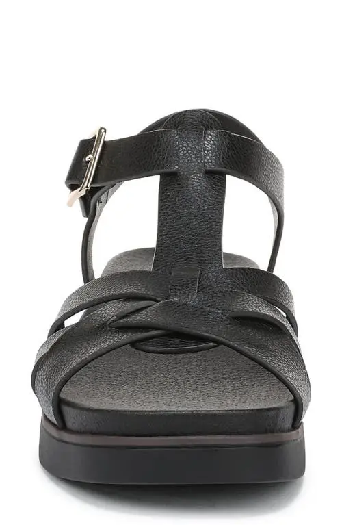 LIFESTRIDE Platform Wedge Sandals - Black