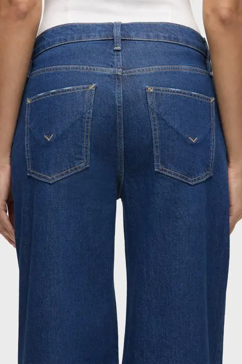 Hudson Jeans Rylee Loose Straight Jeans - Rinse