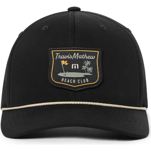 Travis Mathew Beach Club Baseball Cap - Black