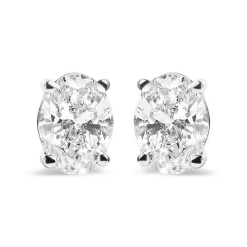 HAUS OF BRILLIANCE 14k Gold 0.75 Cttw Lab Grown Diamond Stud Earrings - White