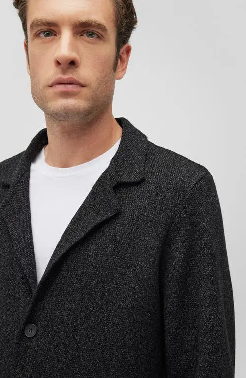 MAVI Mélange Knit Three-button Blazer