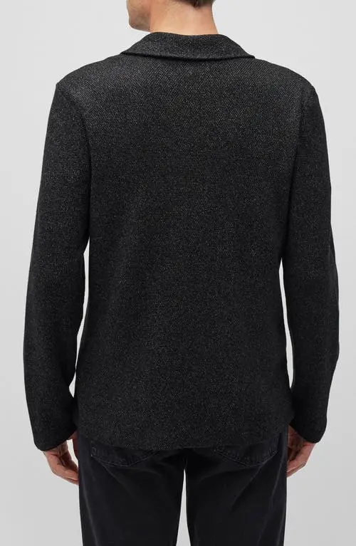 MAVI Mélange Knit Three-button Blazer