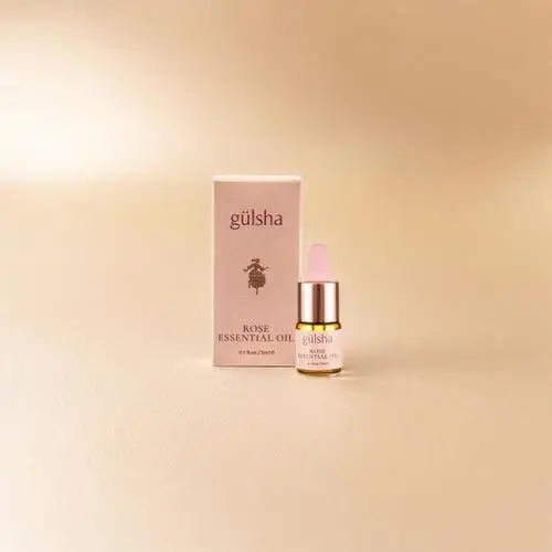 GULSHA 100% Pure Rose Essential Oil - None