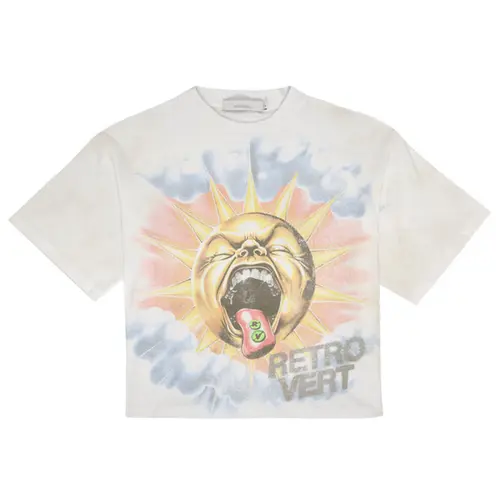 RETROVERT Sun Tongue Tee - White