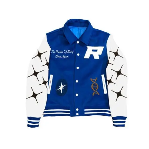 RETROVERT Rebirth Varsity Jacket - Blue