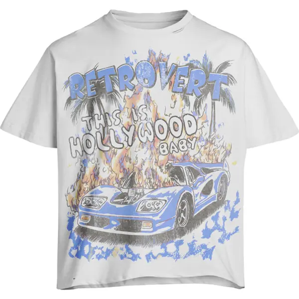 RETROVERT Hollywood Tee - Blue