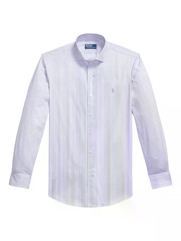 Ralph Lauren Striped Long-sleeve Shirt - Purple