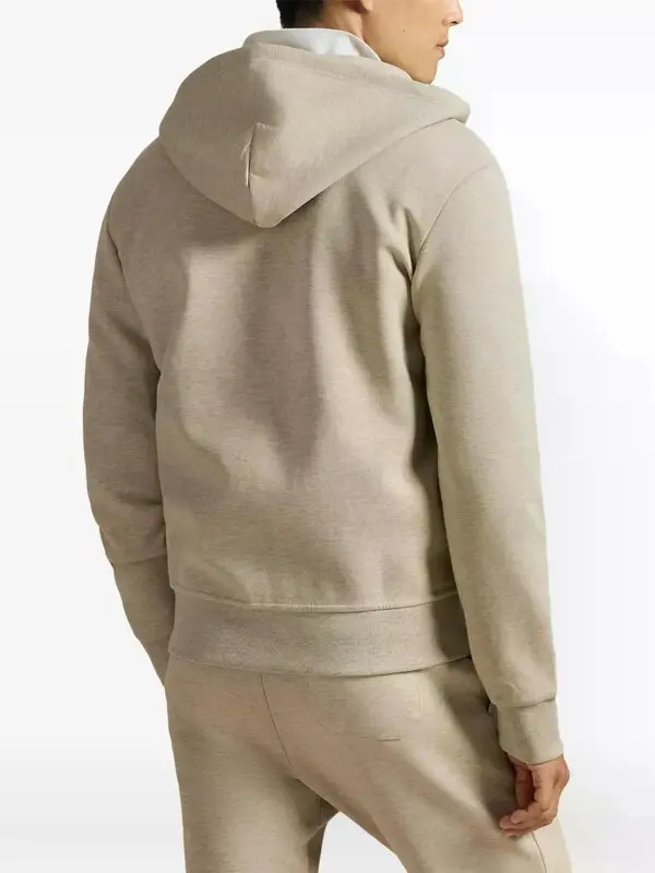 Polo Ralph Lauren Hooded Zip-up - Neutrals