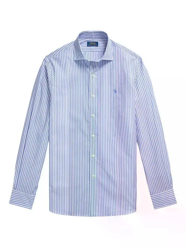 Polo Ralph Lauren Long-sleeve Striped Shirt - Blue