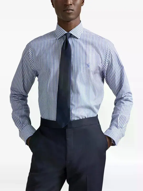 Polo Ralph Lauren Long-sleeve Striped Shirt - Blue