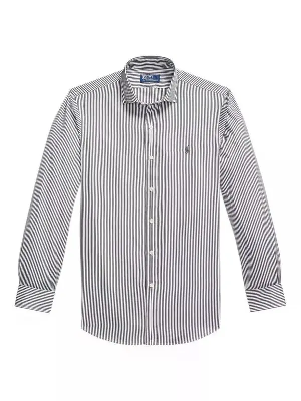 Ralph Lauren Long-sleeve Striped Shirt - Grey