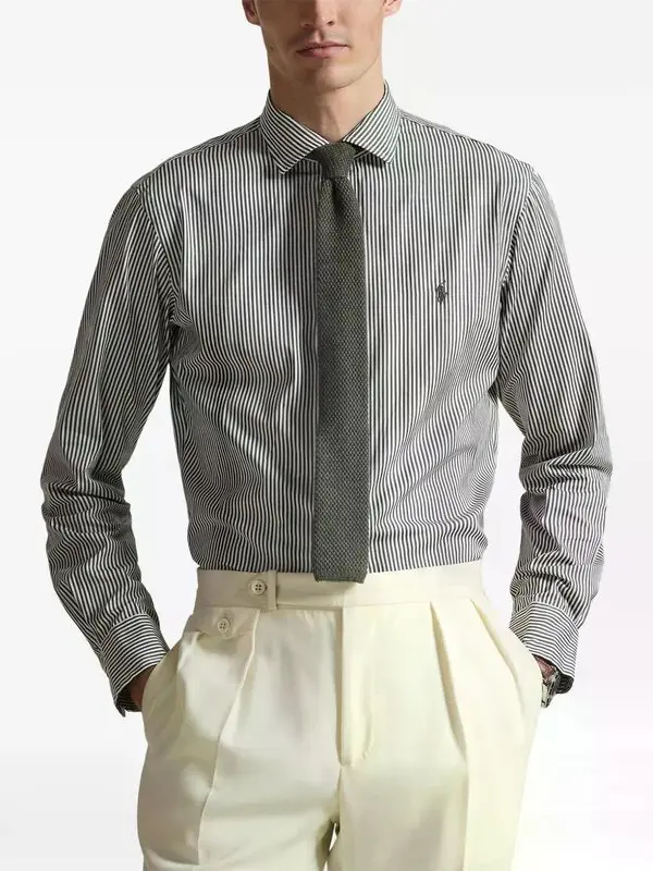 Polo Ralph Lauren Long-sleeve Striped Shirt - Grey