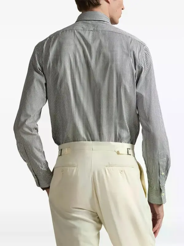 Polo Ralph Lauren Long-sleeve Striped Shirt - Grey