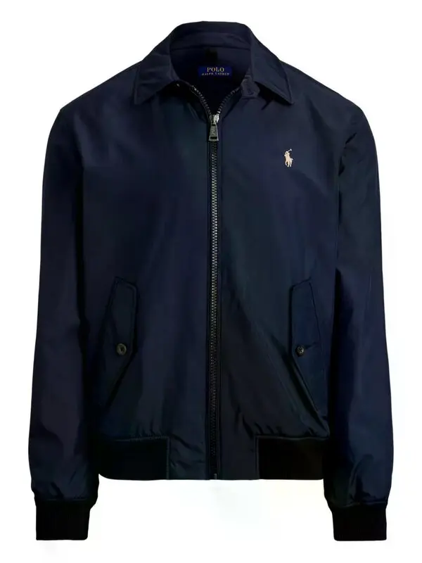 Polo Ralph Lauren Zip-up Jacket With Logo