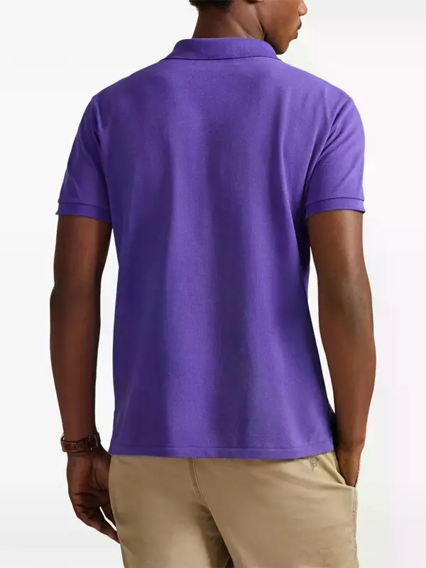 Polo Ralph Lauren Ribbed Polo Shirt - Purple