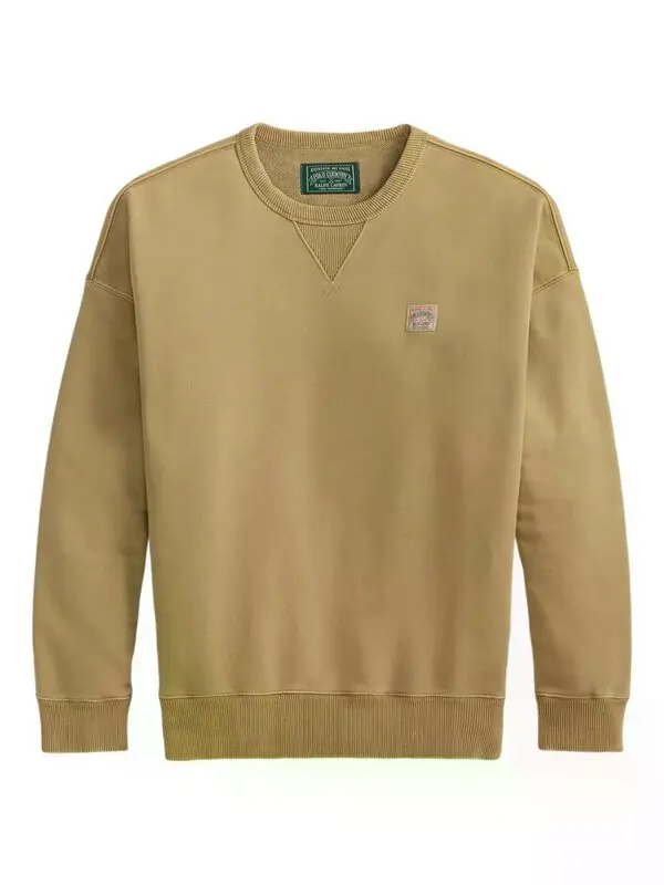 Polo Ralph Lauren Crew-neck Long-sleeve Sweatshirt - Brown