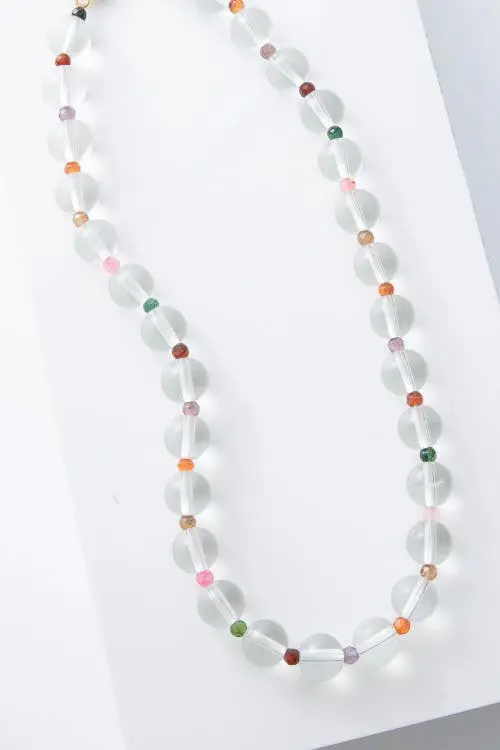 NOONDAY COLLECTION Lucid Glass Necklace - Multi
