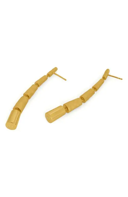 DEAN DAVIDSON Nairobi Statement Drop Earrings - Gold