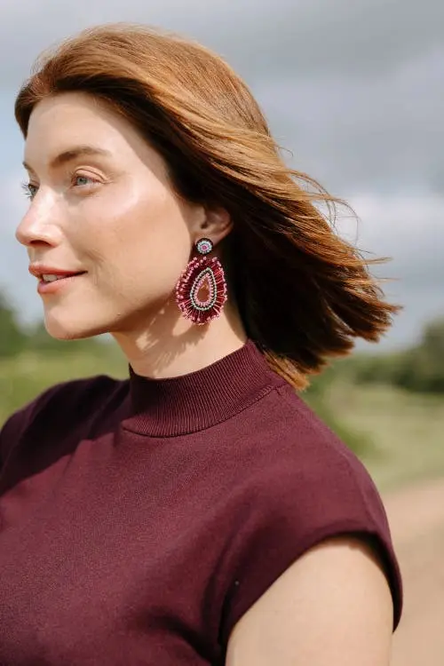 NOONDAY COLLECTION Carnaval Teardrop Earrings