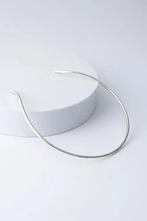 NOONDAY COLLECTION Plated Bronze Choker - Silver