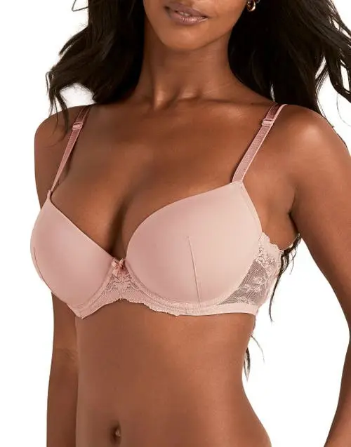 ADORE ME Jennakate Push Up Demi Bra - Medium Beige