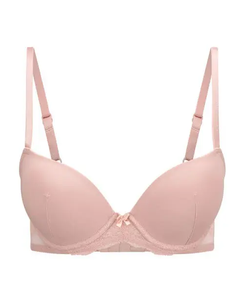 ADORE ME Jennakate Push Up Demi Bra - Medium Beige