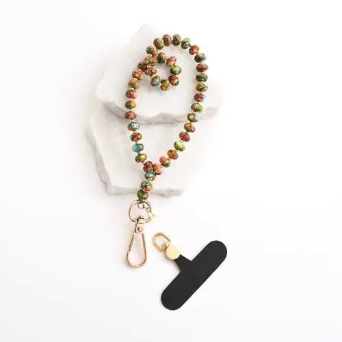 STARFISH PROJECT Sedona Emperor Stone Beaded Phone Wrist Strap