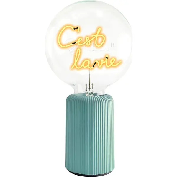 MITB Cest Lavie Portable Table Lamp - Blue