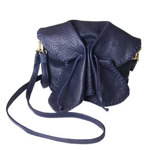 Carlos Falchi Medium Butterfly Bag - Navy