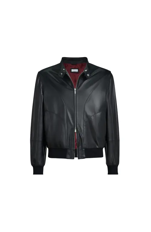 Brunello Cucinelli Nappa Leather Jacket