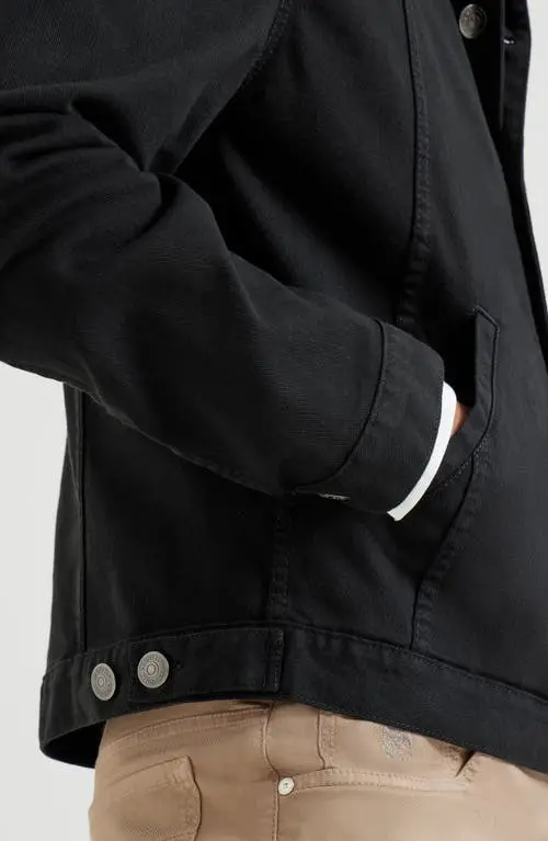 Brunello Cucinelli Garment-dyed Outerwear Jacket - Black