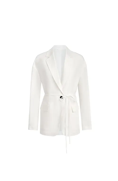 Brunello Cucinelli Fluid Twill Blazer - Panama