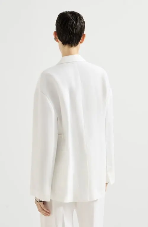 Brunello Cucinelli Fluid Twill Blazer - Panama