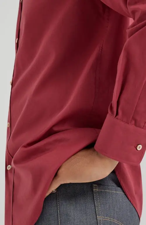 Brunello Cucinelli Muslin Shirt - Cherry
