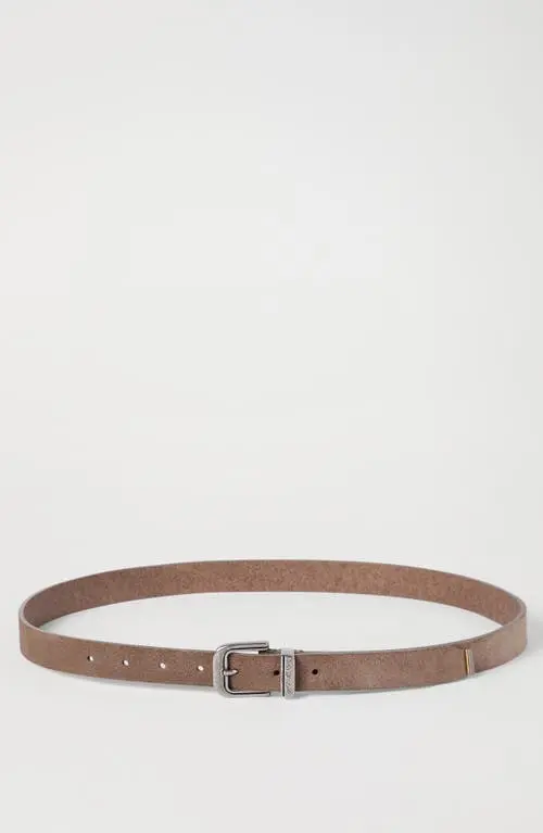 Brunello Cucinelli Reversible Leather Belt
